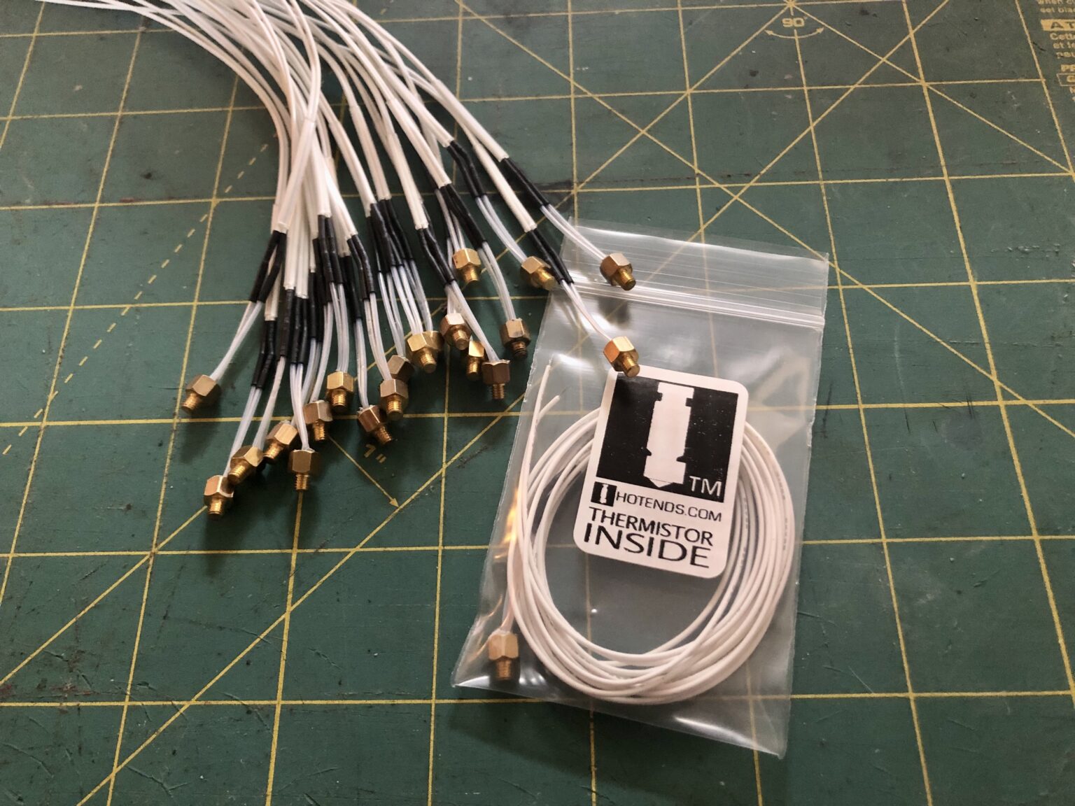 How J-Head™ M3 Stud Thermistors are Made - hotends.com